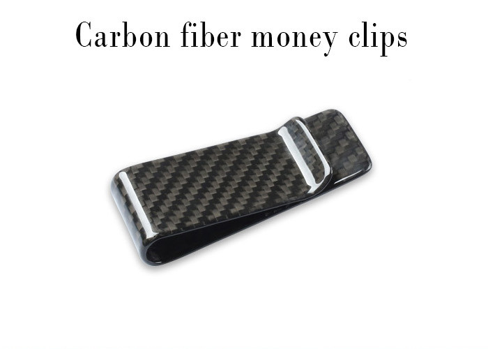Anti Static 7.5g 1MM Thick 3K Carbon Fiber Money Clips